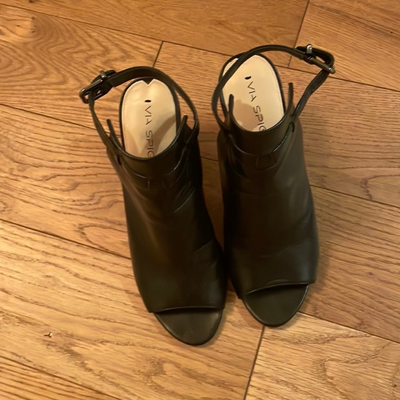 Via Spiga | Shoes | Shoes Via Spiga Vfabrizie Heeled Leather Sandal | Poshmark